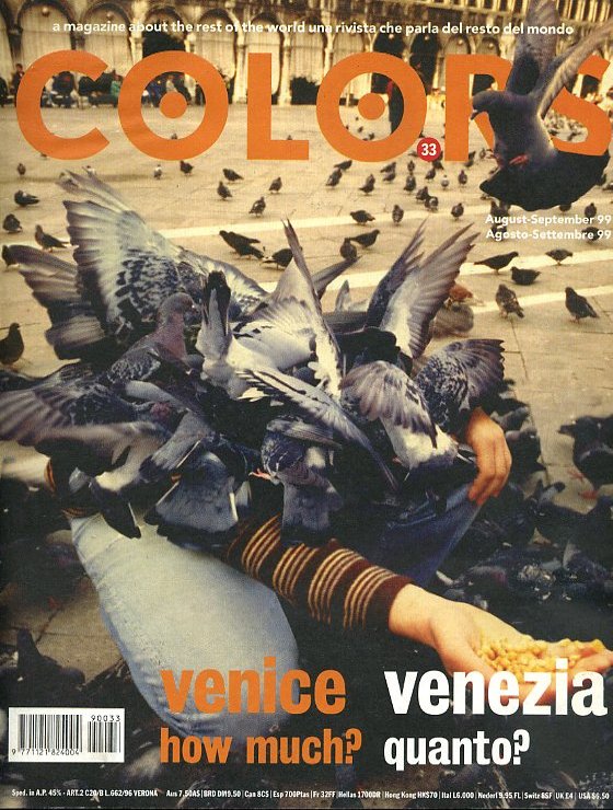 archivio CLOD PONTY: rivista COLORS - fotocuriositàstatistiche a tema