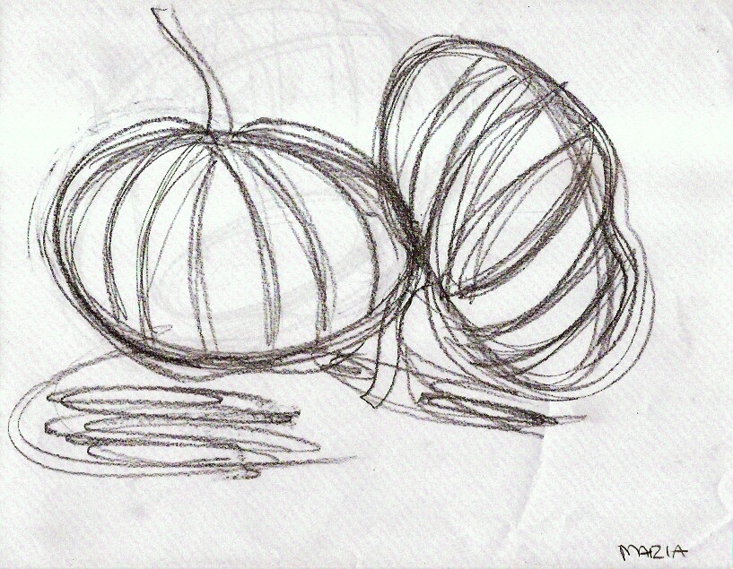 Louden Nelson Sketchers: Weeks 7-10: Form, Contours, Tonal Values ...