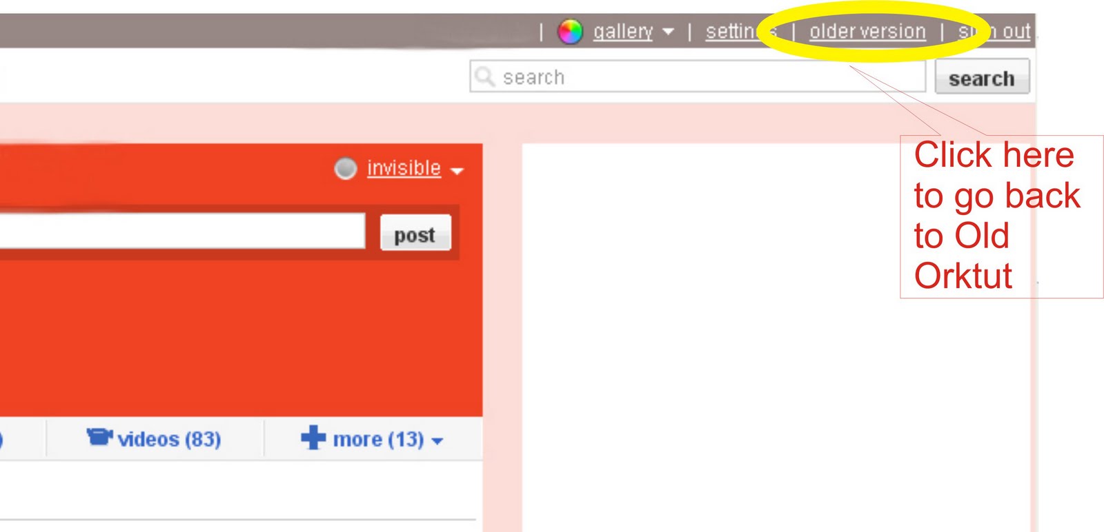 Flash Animated Greeetings - Orkut Testimonials