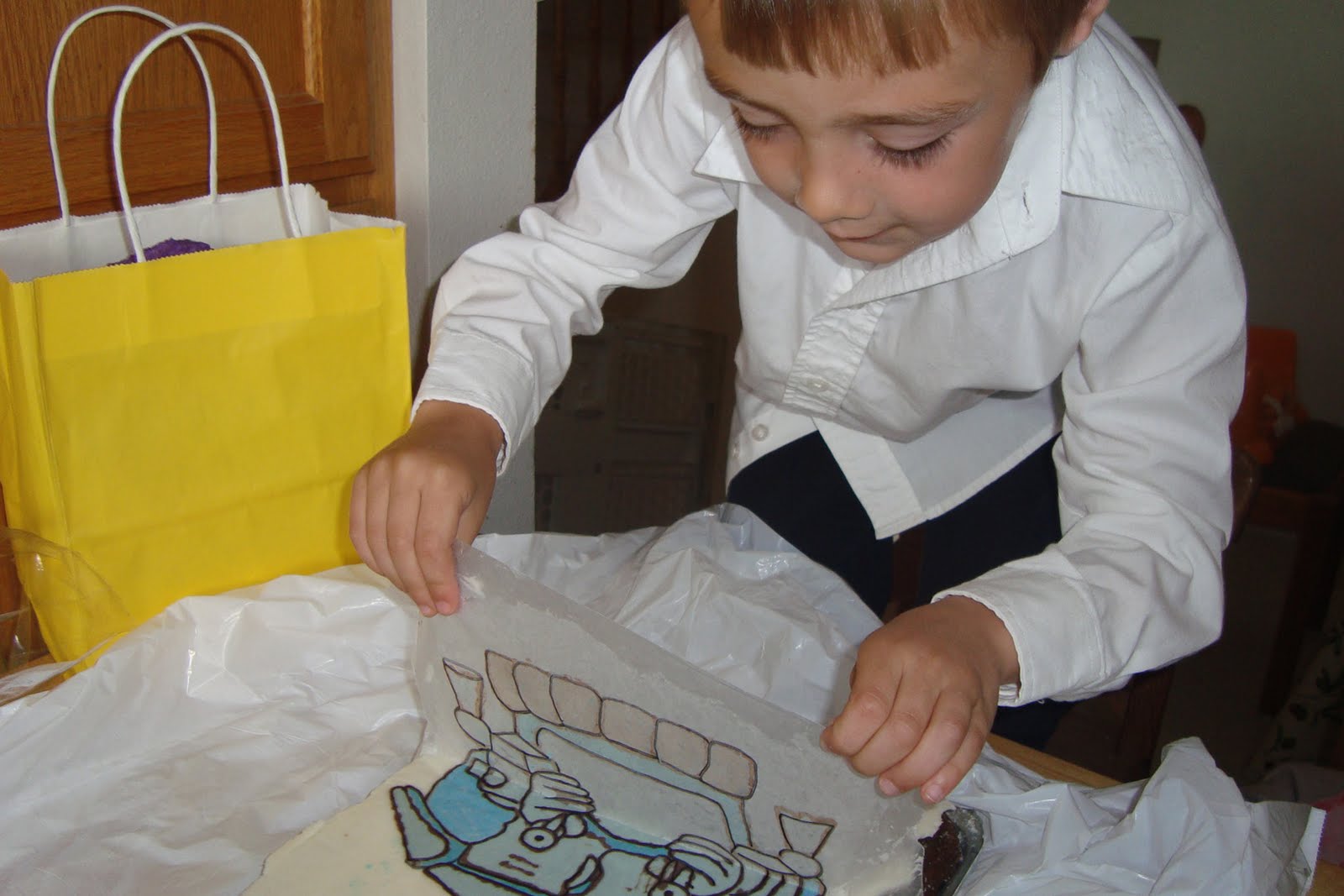 Wiggle, Poke, Giggle, Zoom: Jango Fett Birthday Cake