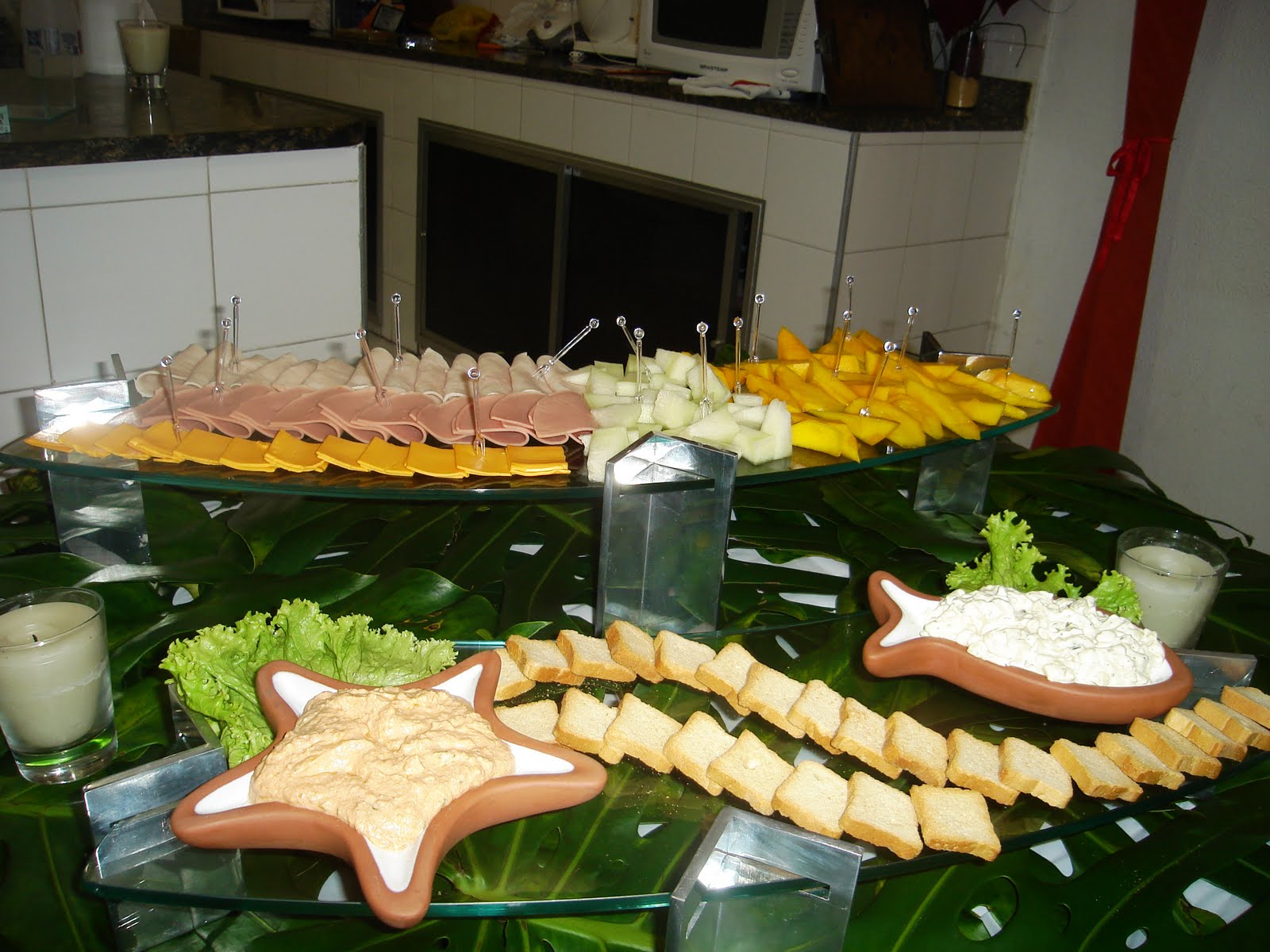 Buffet das Acácias: Mesa de Frios....