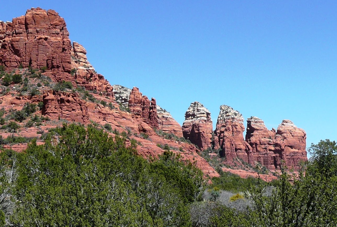 On The High Road: The Stunning Red Rock Formations