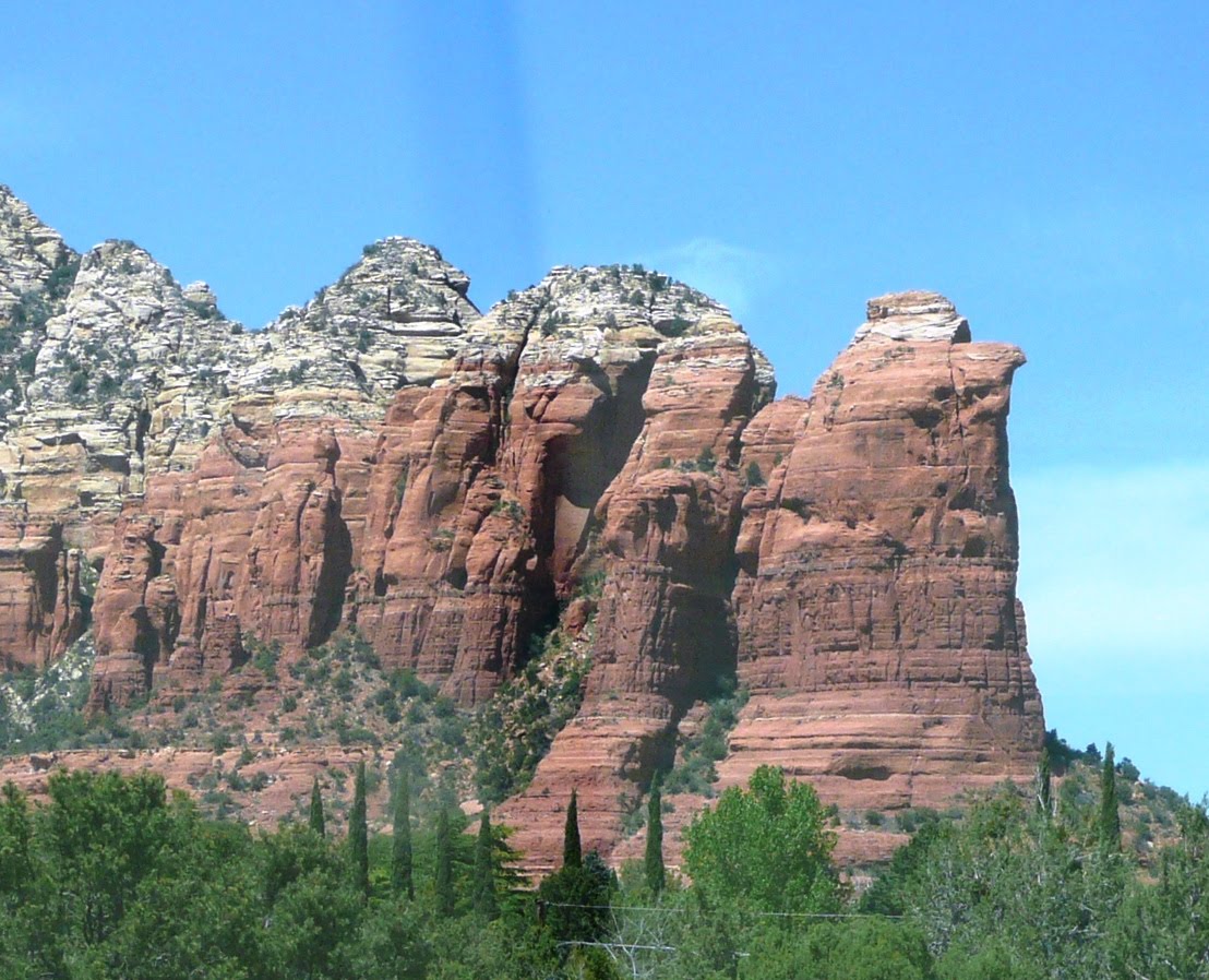 On The High Road: The Stunning Red Rock Formations