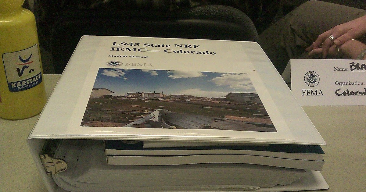 Colorado Emergency Management: Day One - Colorado's Integrated ...