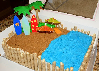 Cupcakes Ooh-la-la!: A Surfer's Birthday!