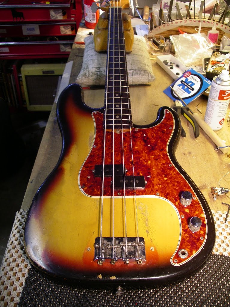 The Guitar Repair Workshop: tasty 1960's P Bass
