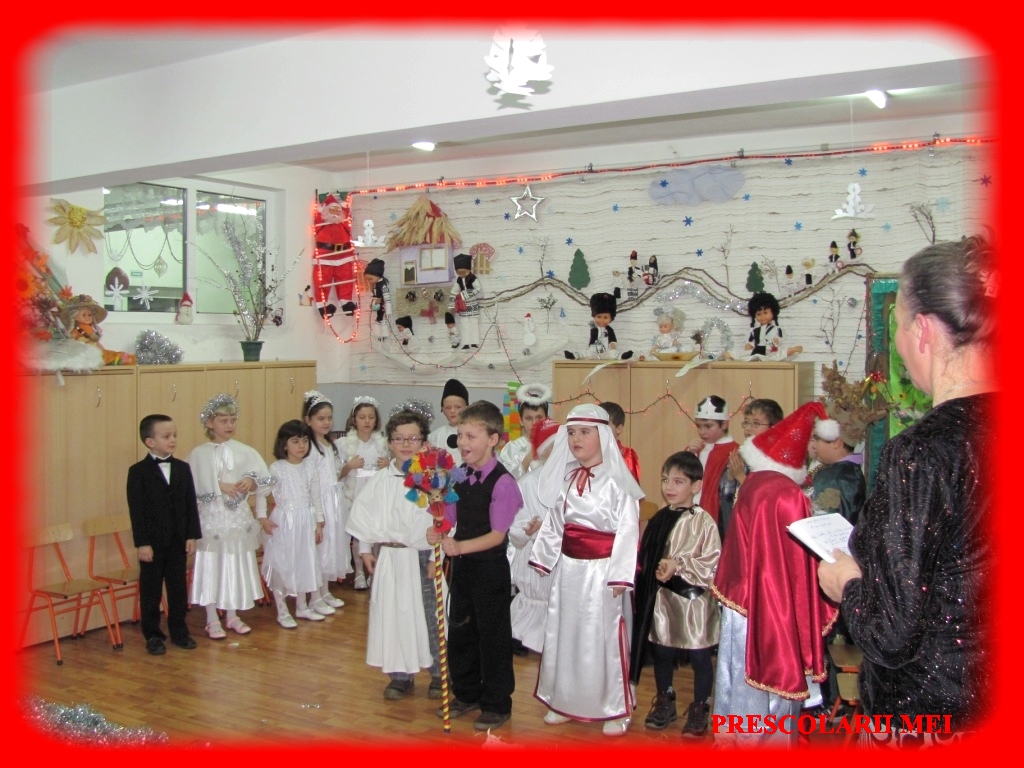 PRESCOLARII MEI: SERBAREA DE CRACIUN