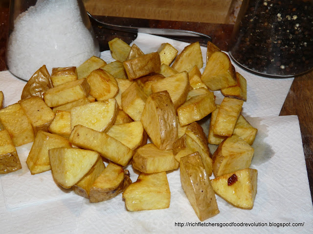 Rich Fletcher's Good Food & Photography: Easy Hand Cut Chips