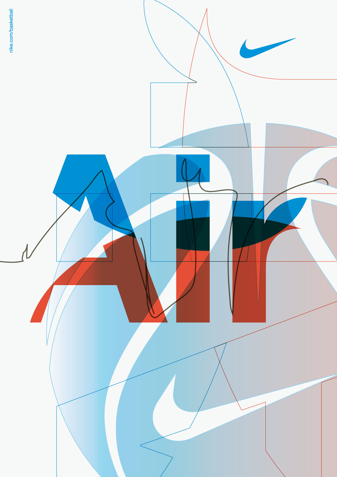 Boldover, Graphic Design: Nike Air