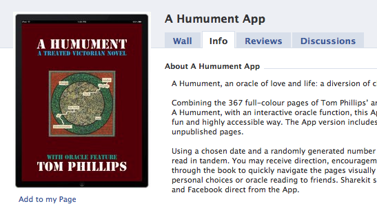 Al Filreis: A Humument app