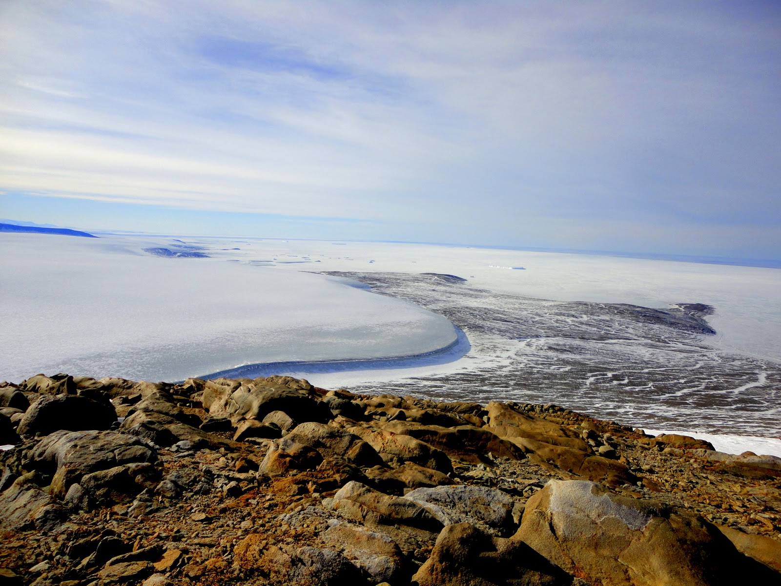 Aurora Australis: Aaron's return from Marble Point