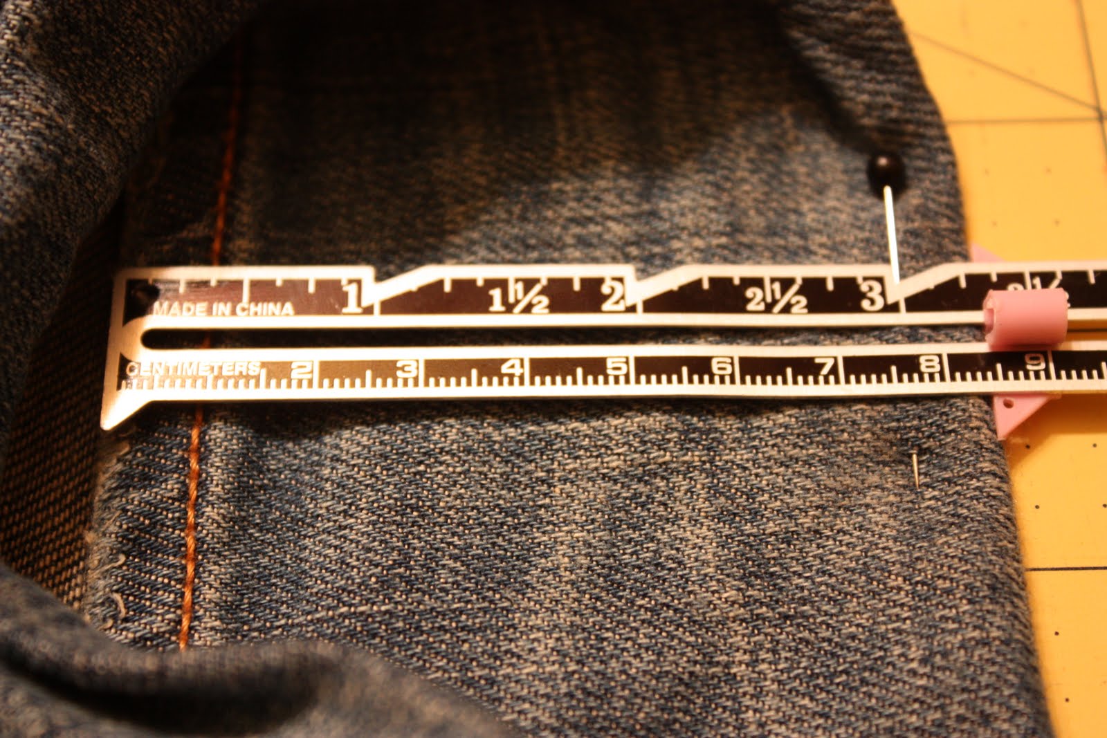 MOM: How to Hem Your Jeans