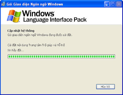Hướng dẫn các cài đặt giao diện tiếng việt cho Windows XP SP2 | Luu Tru ...