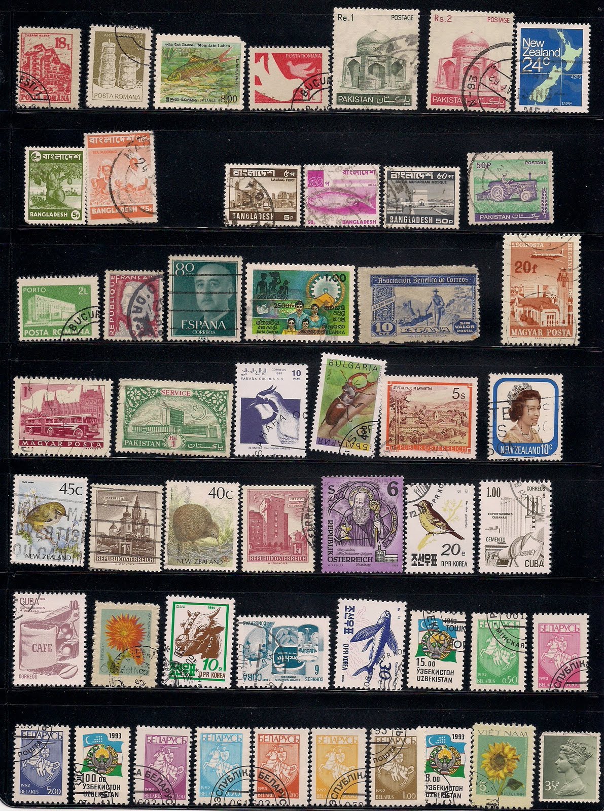 Philately Stamps: STAMP PACKET of 500 Stamp of Whole World including India