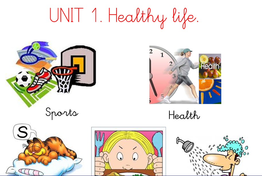 blog de segundo curso: Unit 1. Healthy life vocabulary.