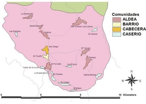 Municipalidad de San Diego, Zacapa: Ubicación Geográfica