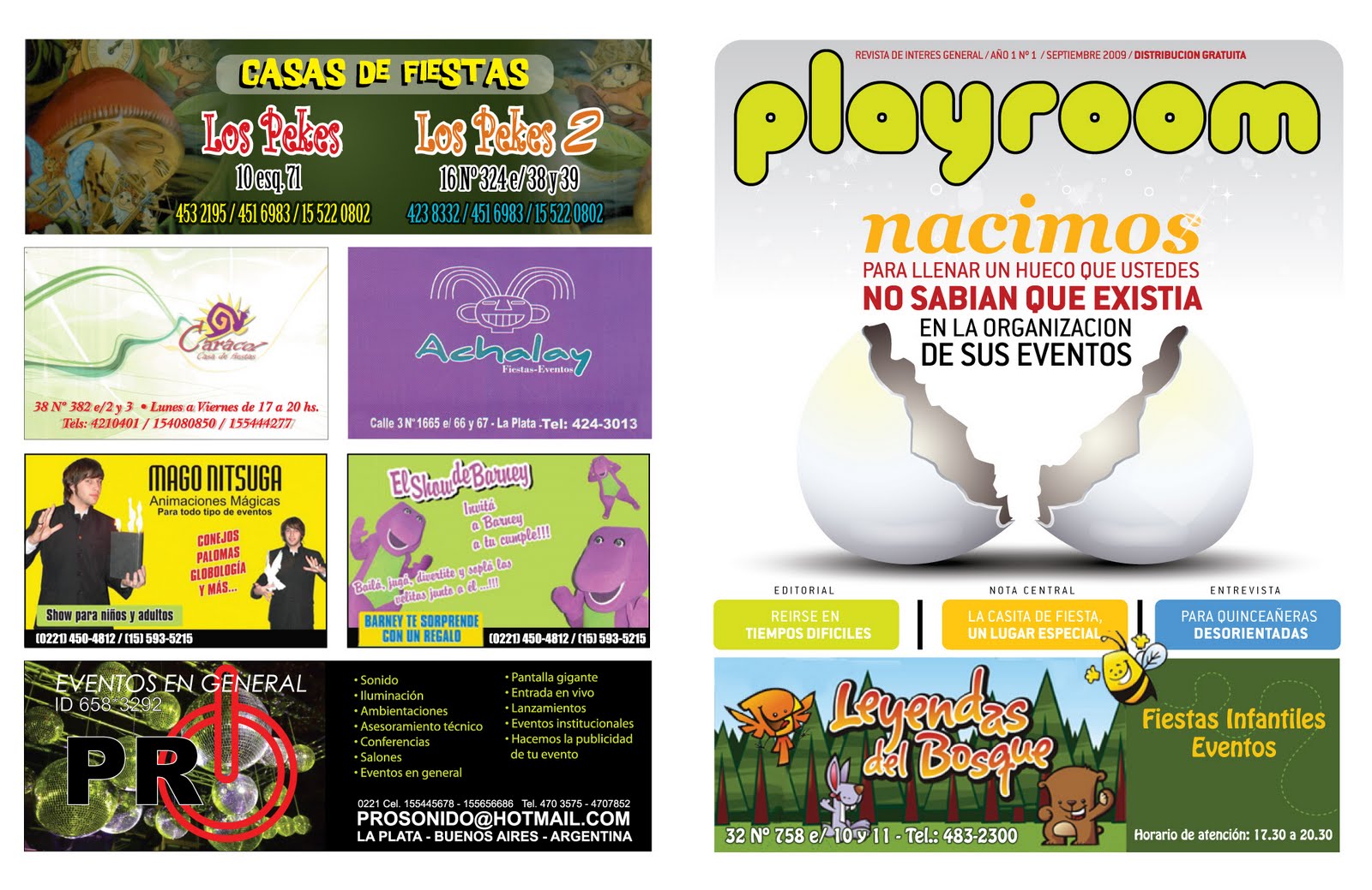 Revista Play Room: Revista Playroom N 1