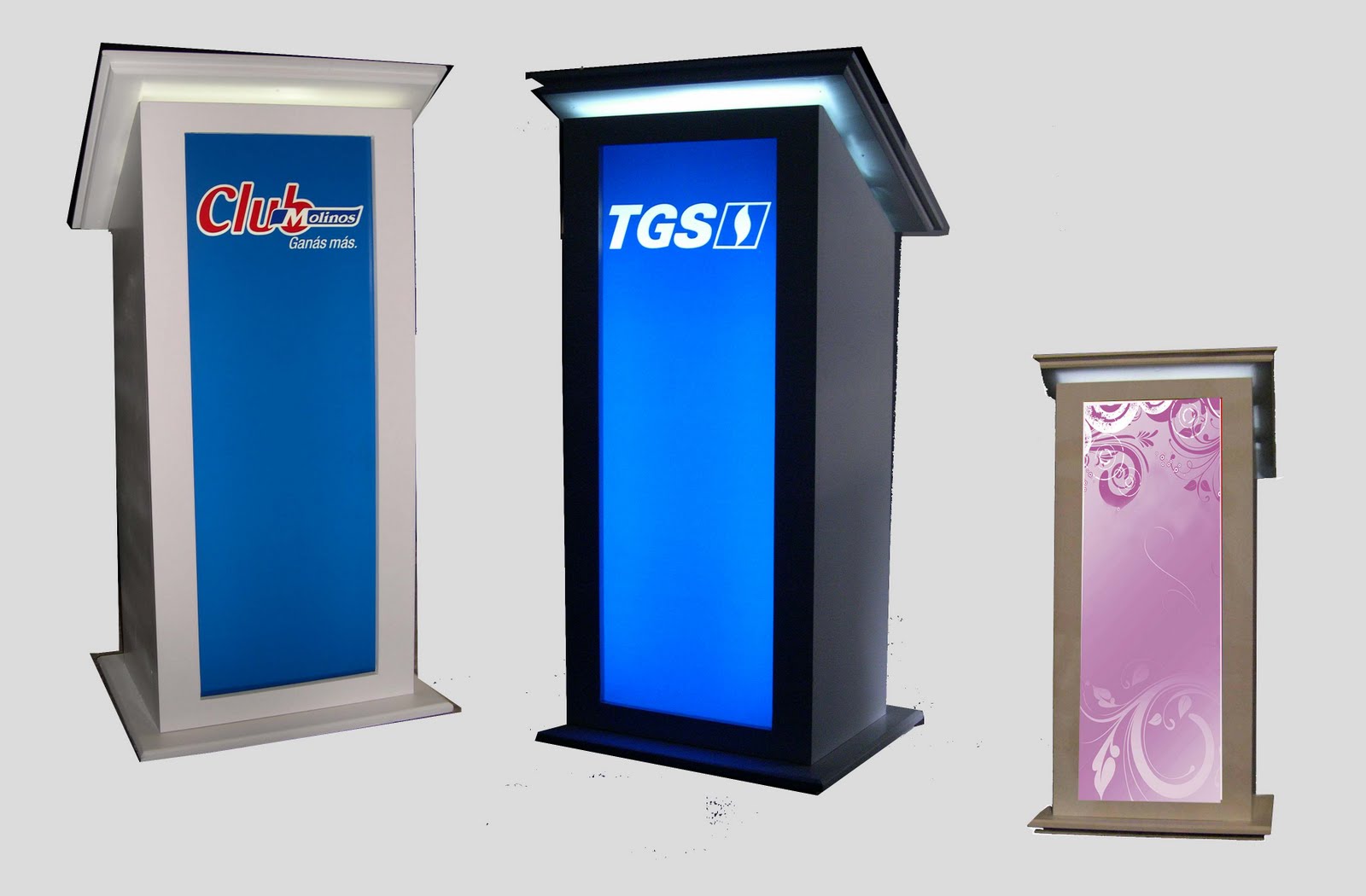 Meyer Arana Comunicacion Visual: Paneleria Autoportante con Gráfica y ...