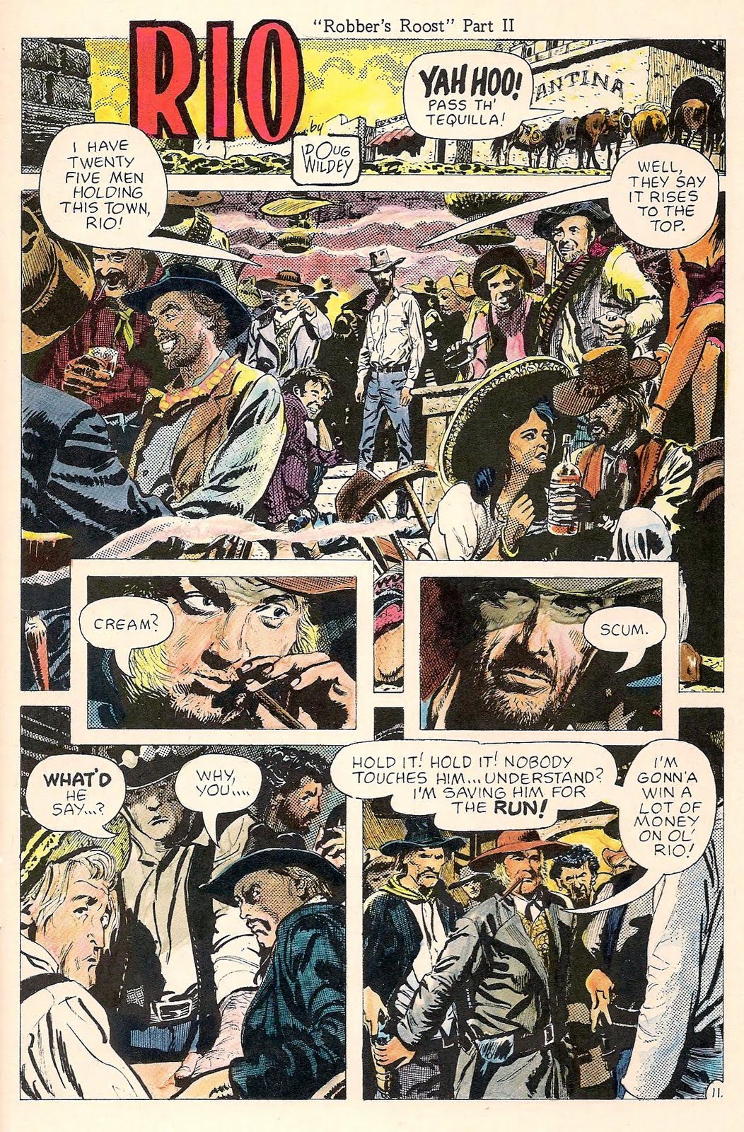 Once Upon A Time In The West In Comics: RIO Concludes