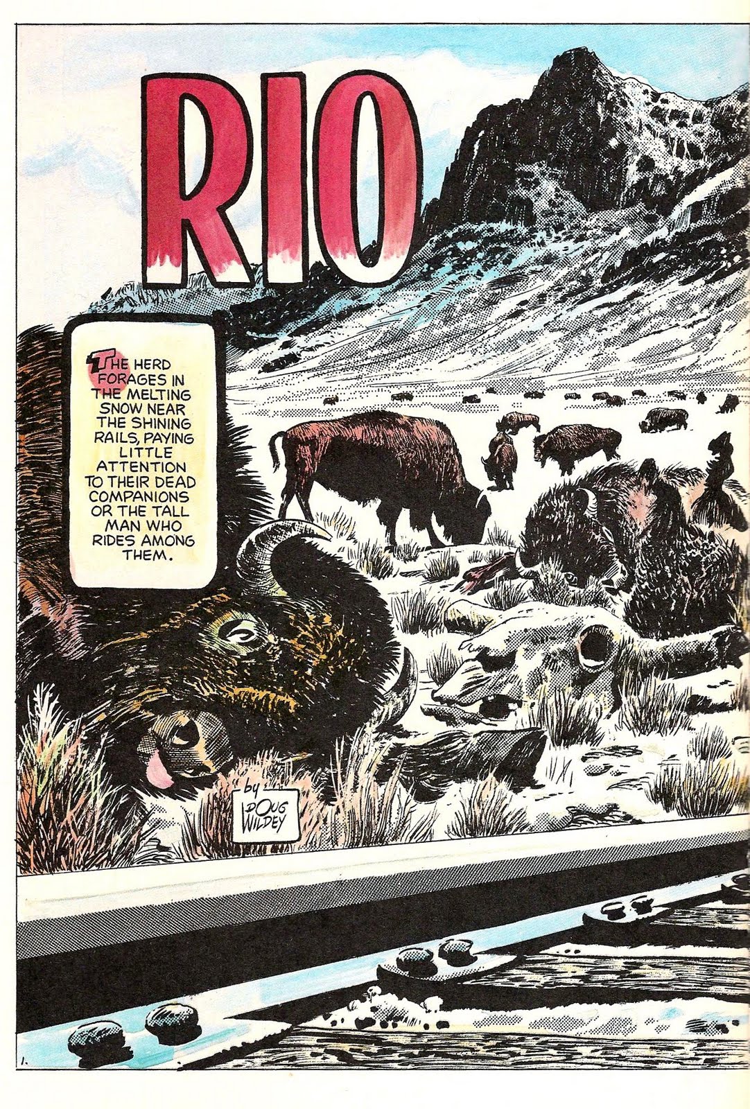 Once Upon A Time In The West In Comics: RIO Begins