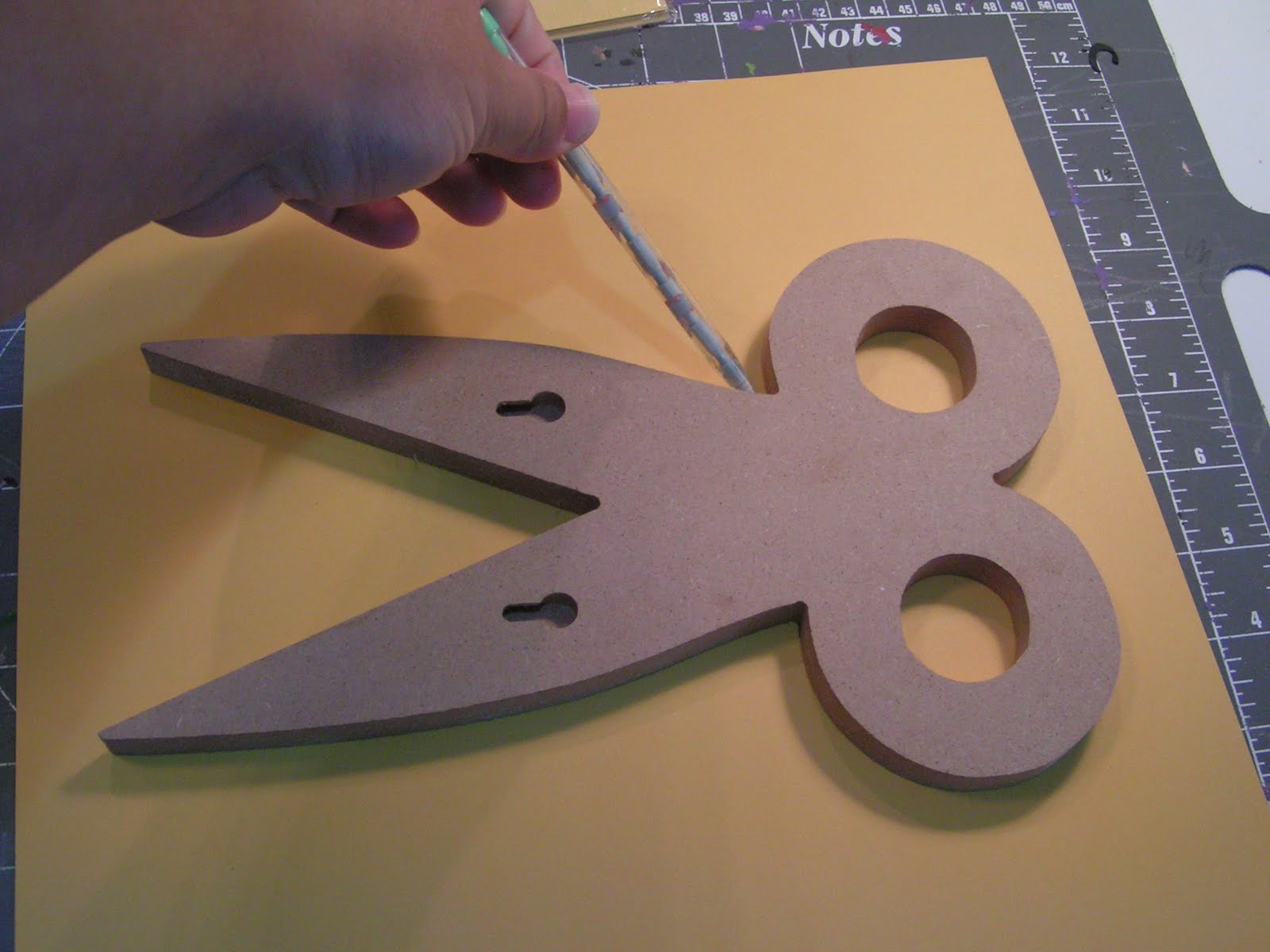 Working With Wood - Hydrangea Hippo by Jennifer Priest