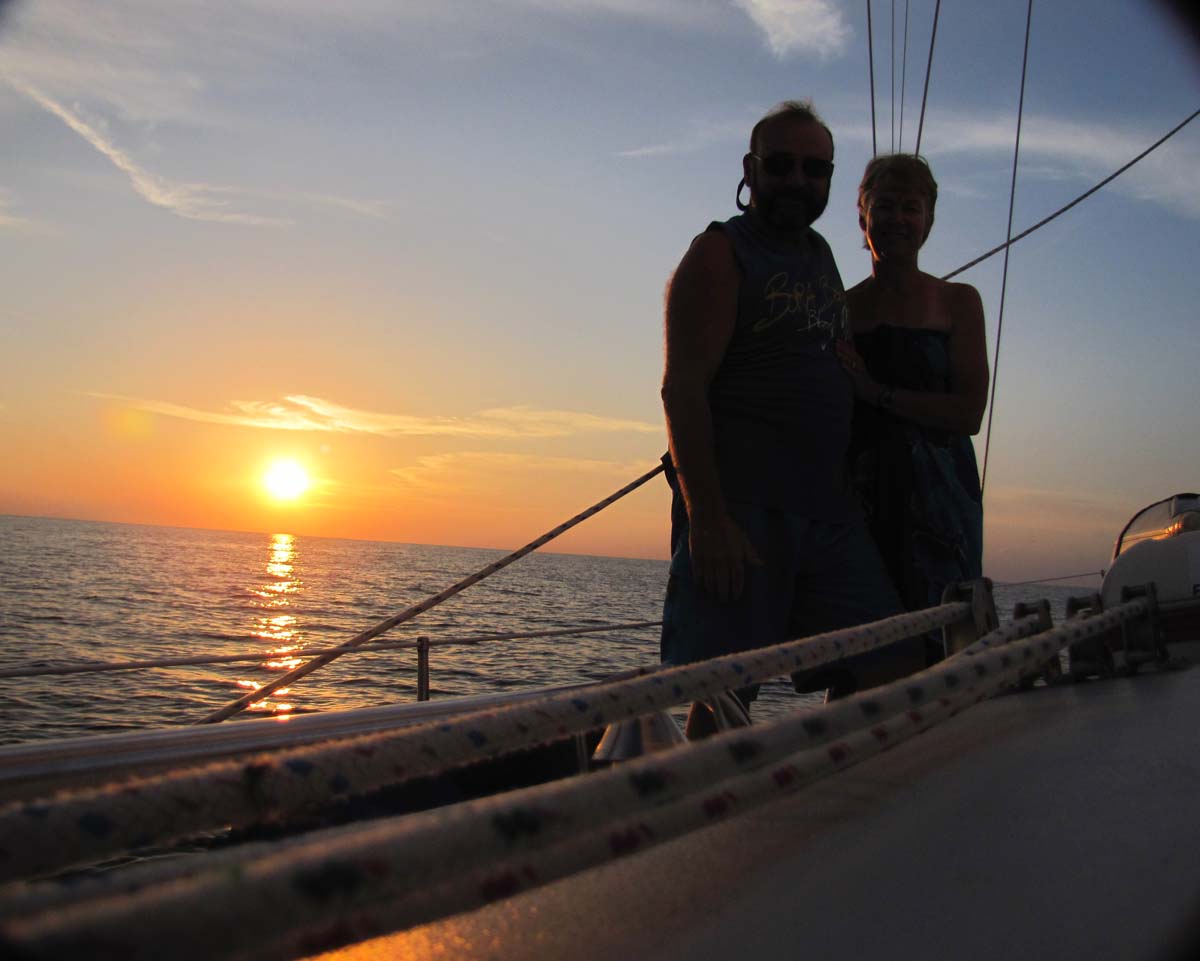 Sailing Vessel Linda: Belitung Island and Crossing the Equator