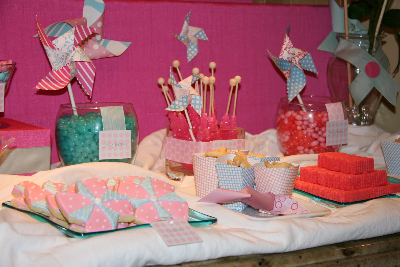 Yarah Designs: Pinwheel + Polkadot Party
