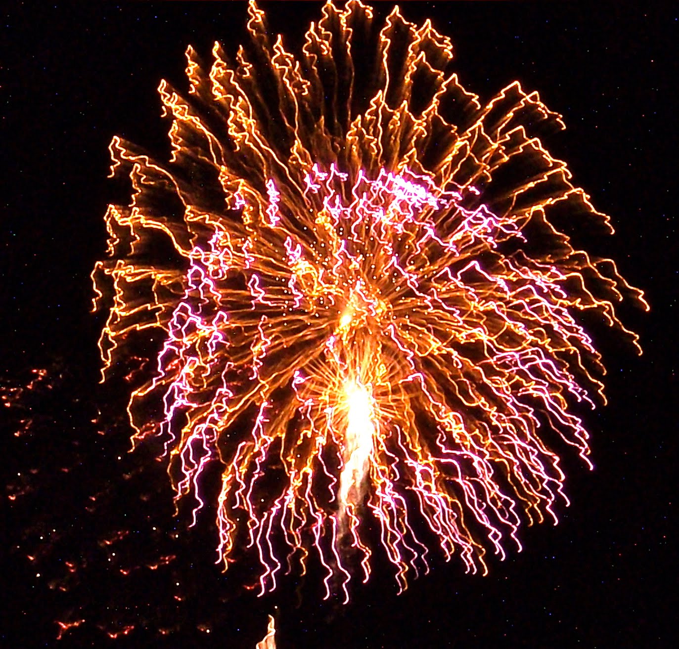 All Shall Be Well: Freeze-Frame Fireworks