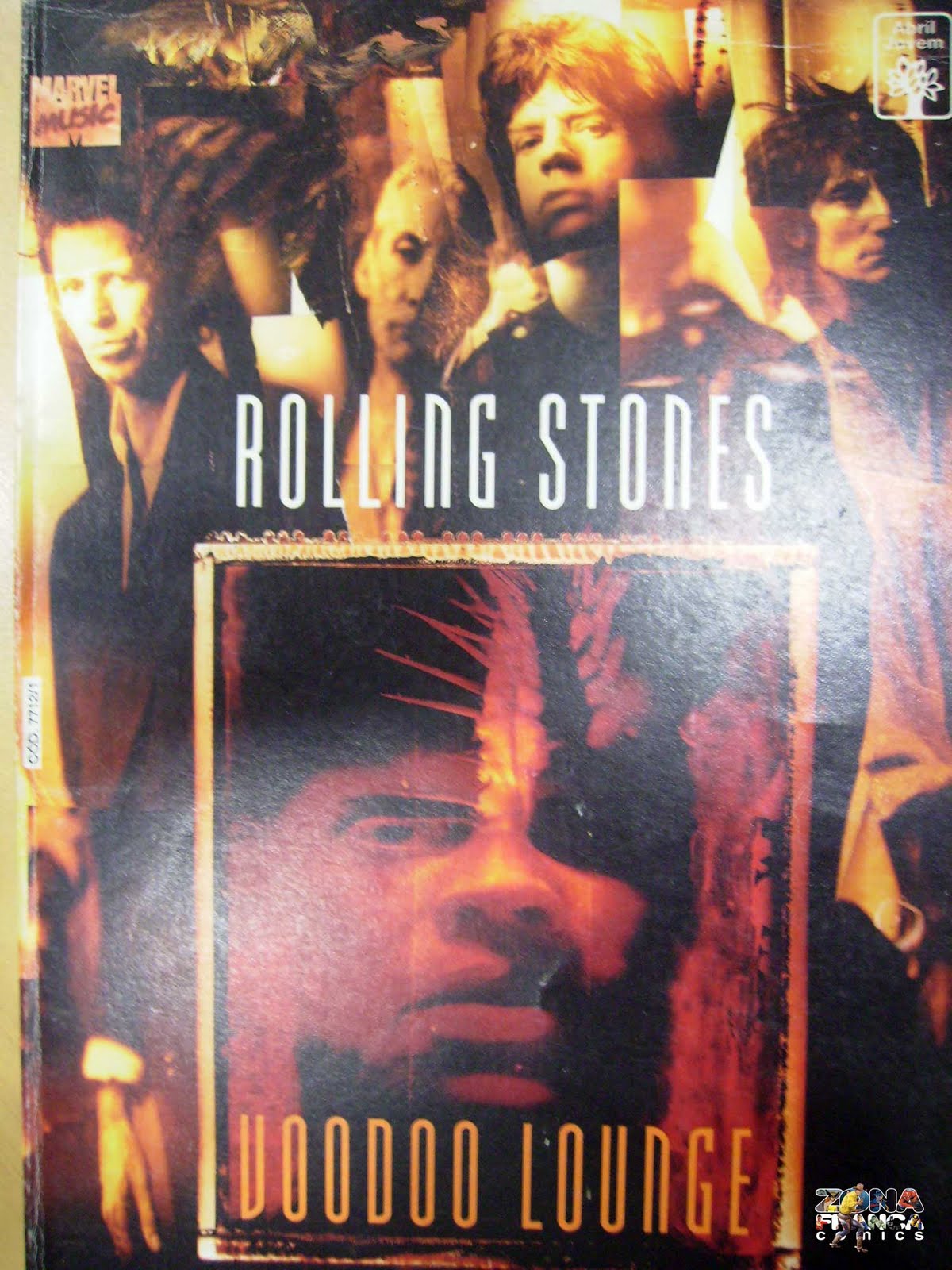 ZONA FRANCA COMICS: ROLLING STONES -VOODOO LOUNGE BY DAVE MCKEAN
