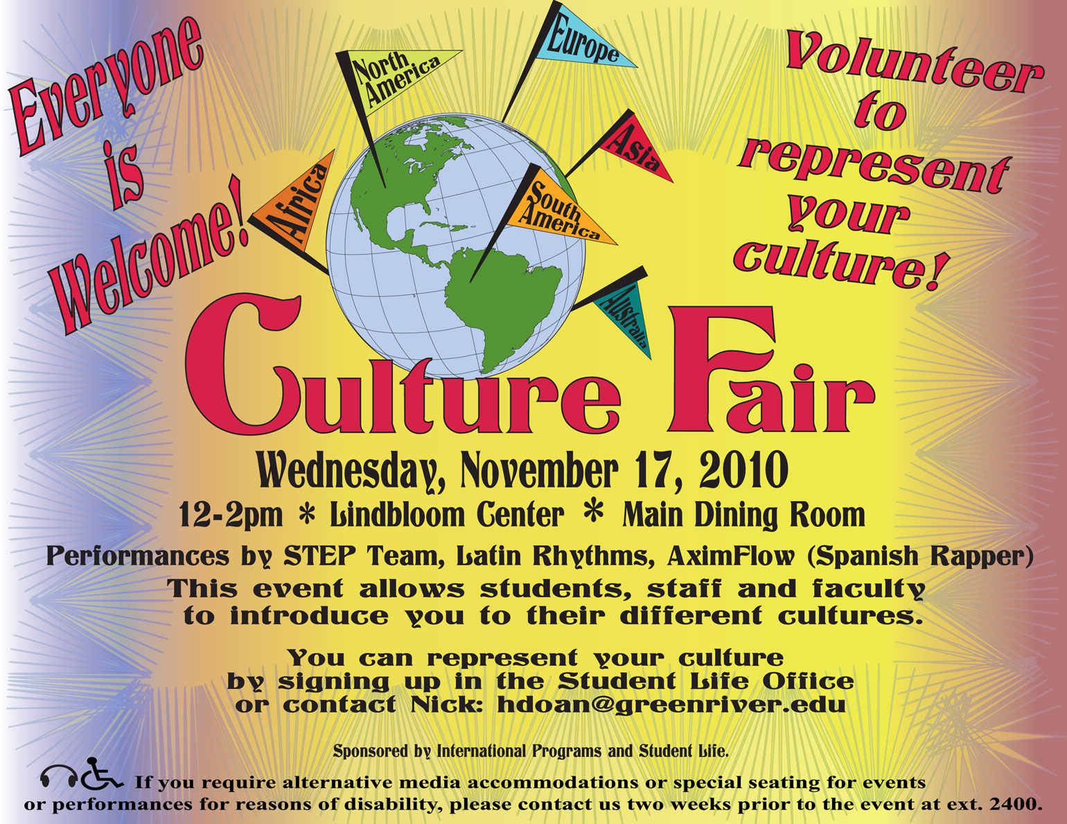 GREEN RIVER COMMUNITY COLLEGE ISA TALK!