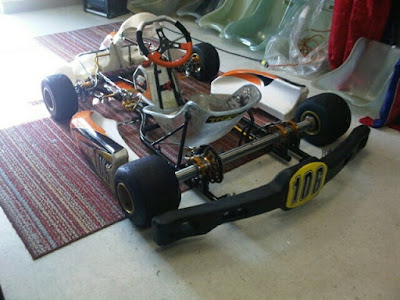 YAW MOMENT RACING: Pictures of my new shifter kart chassis