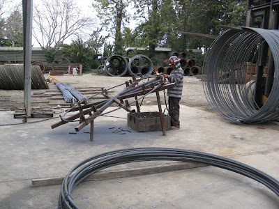 Harris Salinas Rebar Shop: Hoop Welder