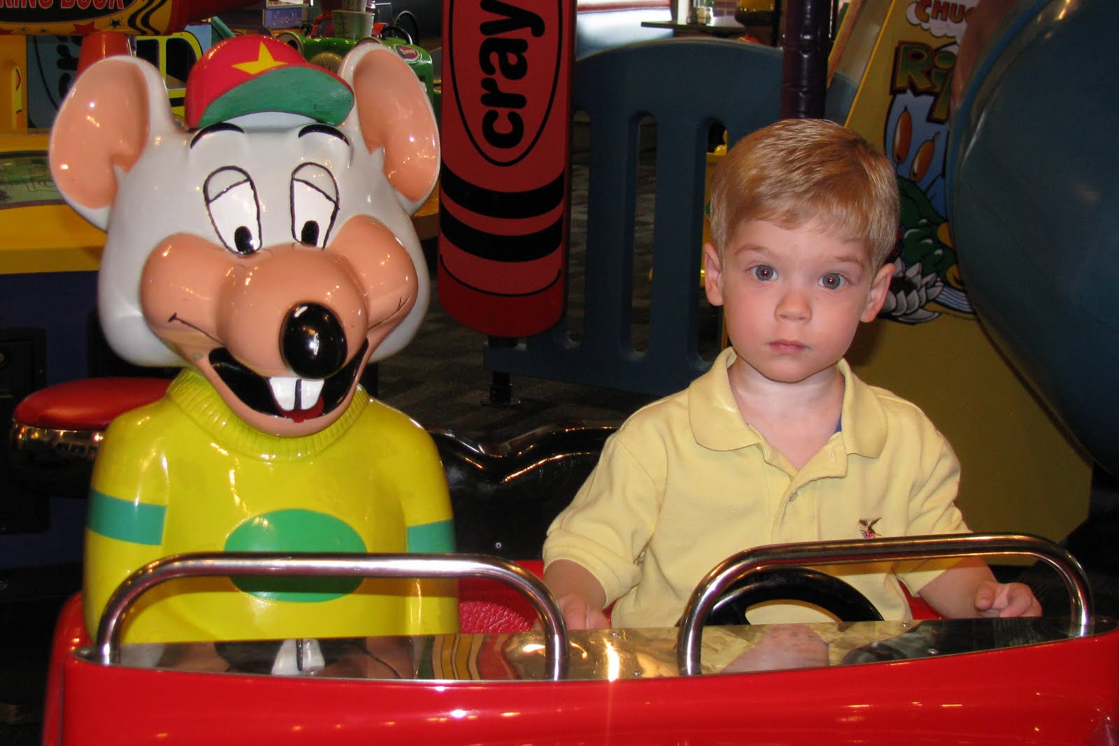 Team Darnell: Chuck E Cheese's!