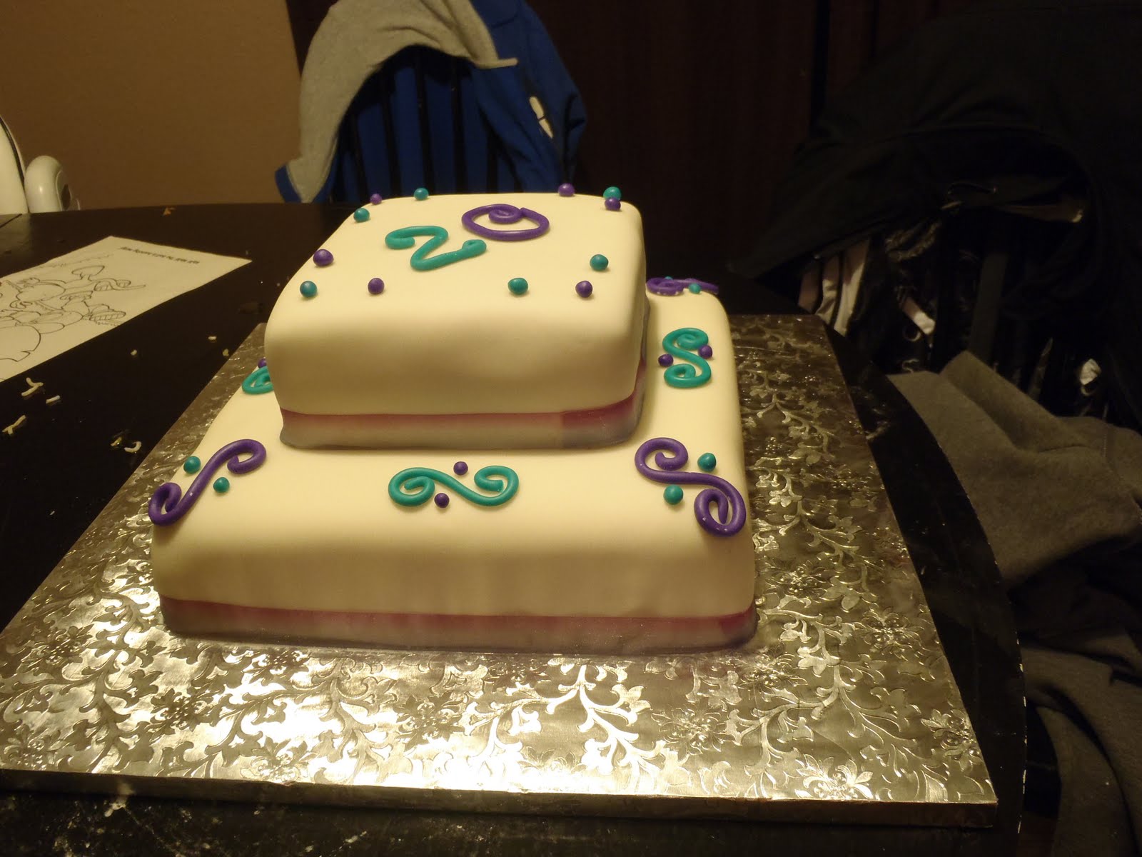 Simply Delicious Cakes: 20th Birthday Cake