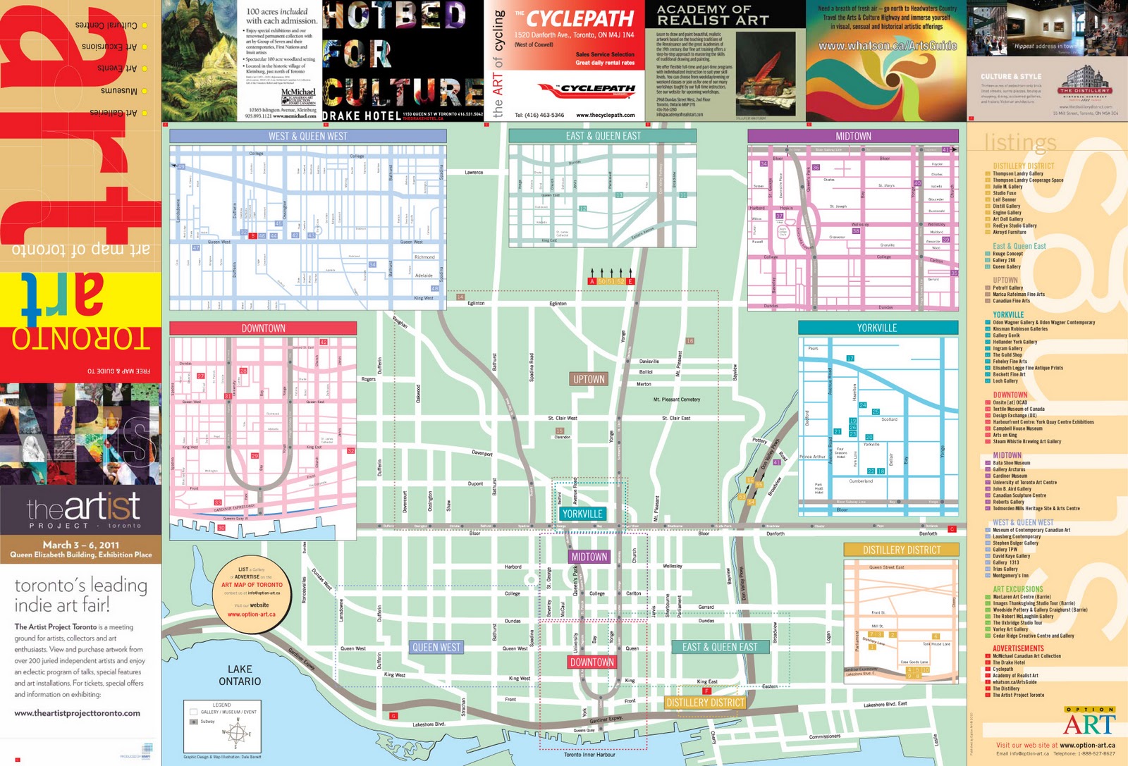 Dale Barrett Graphic Design: Art Maps
