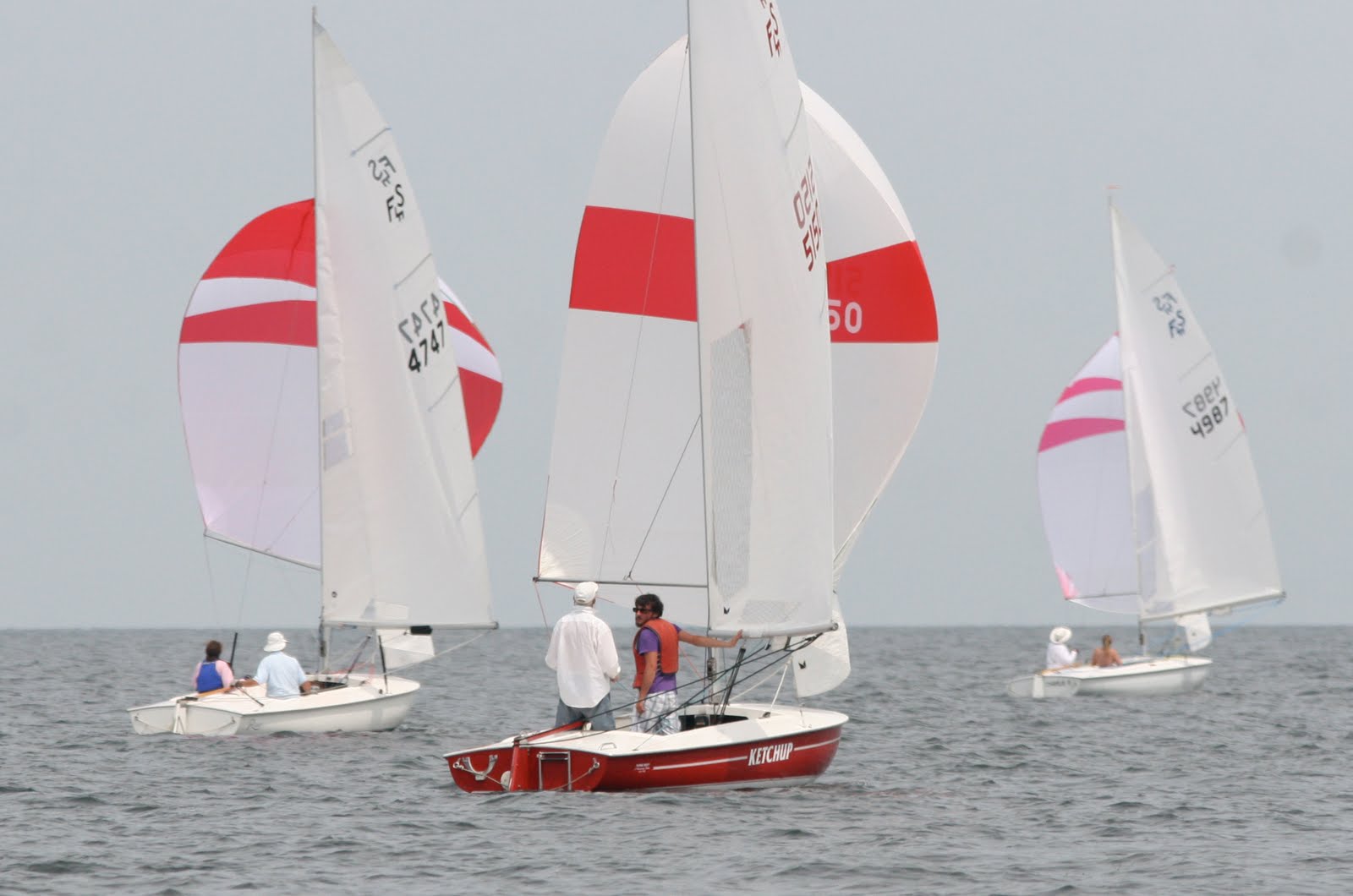 Flying Scot Midwest District: Ehraim Regatta - Deb's report: Sunday ...