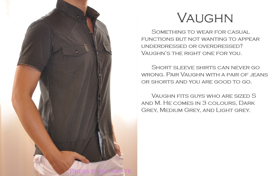 Dress to Intimidate: Short Sleeve Shirt