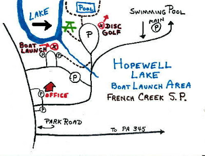 Flying Pig Maps: French Creek State Park