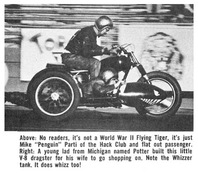 Wing Nuts Motorcycle Club: Mike Parti- 1966 Lions Drag Strip