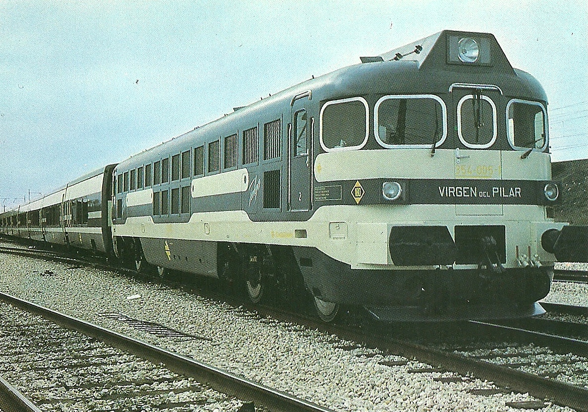 The traveler's drawer: TALGO PENDULAR "Virgen del Pilar", remolcado por ...