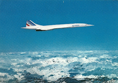 The traveler's drawer: AIR FRANCE, Concorde aircraft
