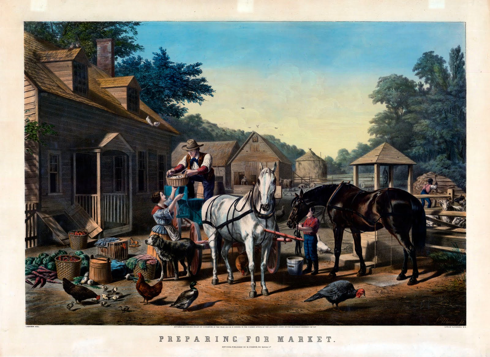 My New Old Pictures: US rural life, 19th century