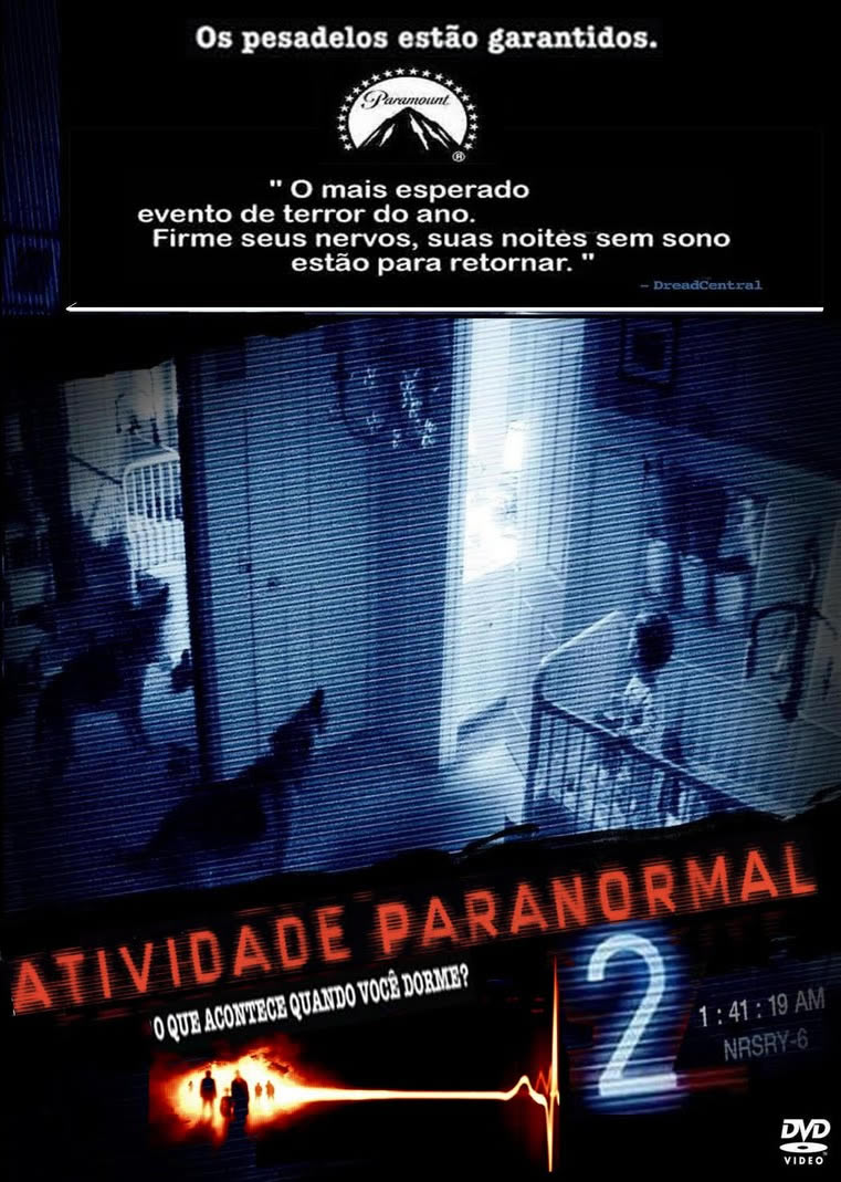 Atividade Paranormal 2 ~ Park Video Dvd e Blu Ray