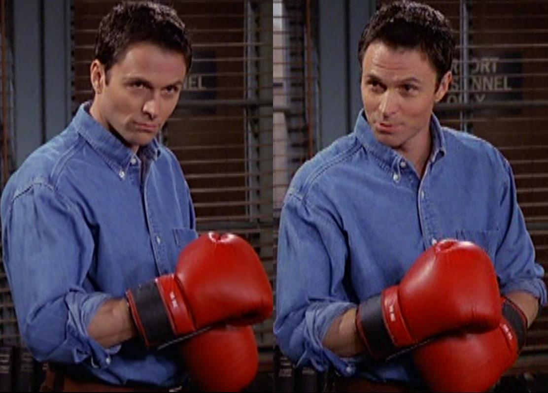 After Dark - Hard Men at Play: TV Scene(s) - Wings: Joe (Tim Daly) "vs ...