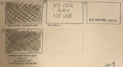 Advanced Portfolio Blog- Horror Movie: Storyboard