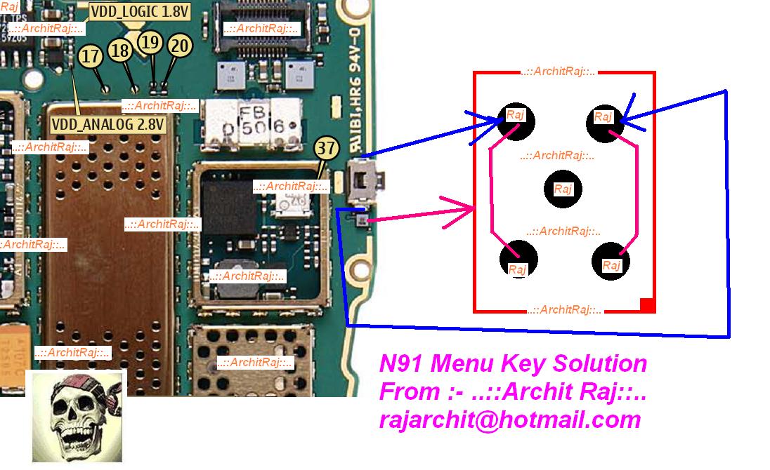 Mobile Repairing: Nokia N90, N91 Repairing Pictures