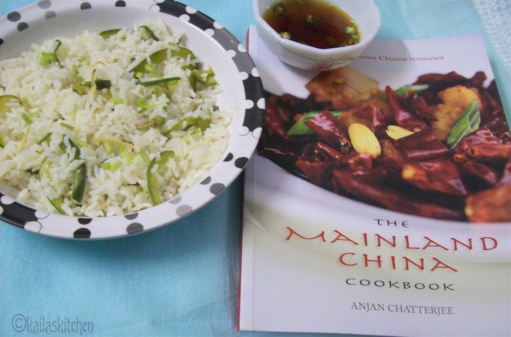 Experiments in Kailas Kitchen: Ginger Capsicum Fried Rice from The ...