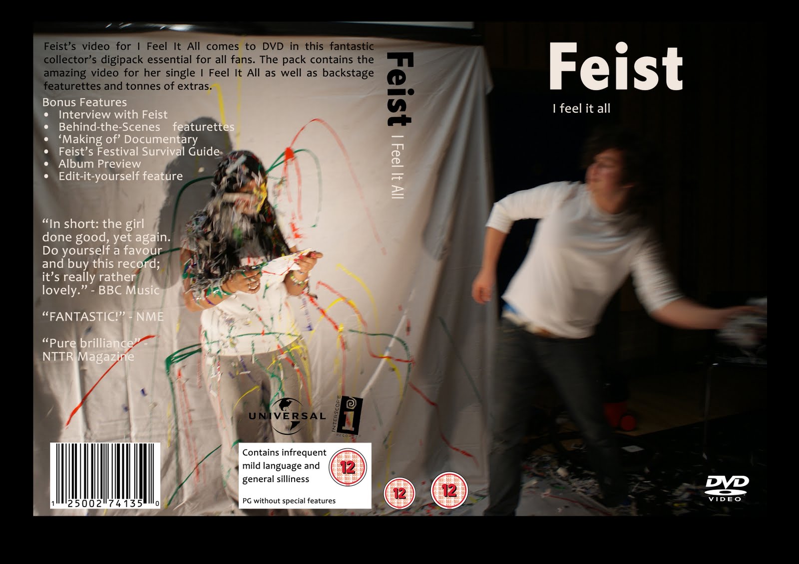 GROUP 04 - Music Video 2009/10: Final DVD Cover