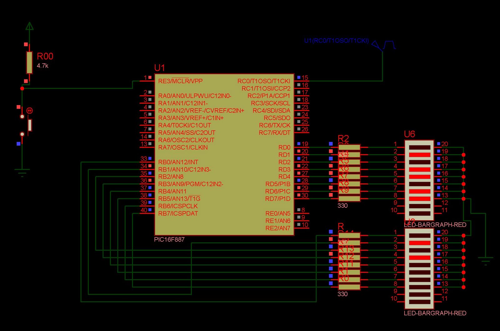 Electronics Everywhere Pic16f887877 Programming In C Tutorial 4 Counter