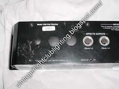 Vintage Night Club Lighting: Lightcraft 1200 Club Machine Controller
